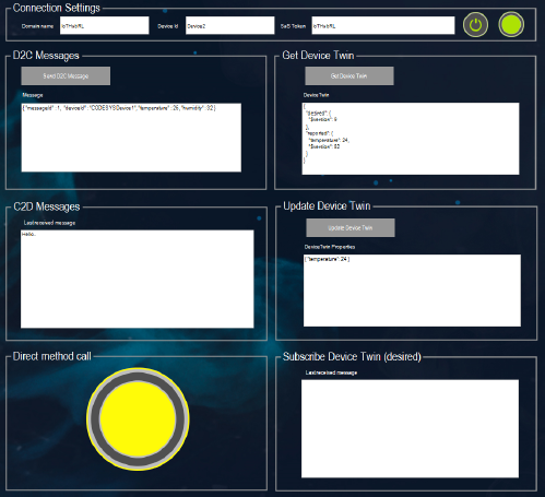 Example: Using the Azure IoT Hub Client SL Library